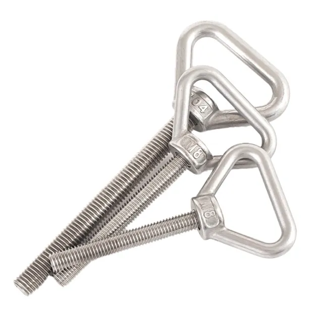 Stainless Steel SS316 Shoulder Hook Self Tapping Wood Screw Closed Eye Bolt