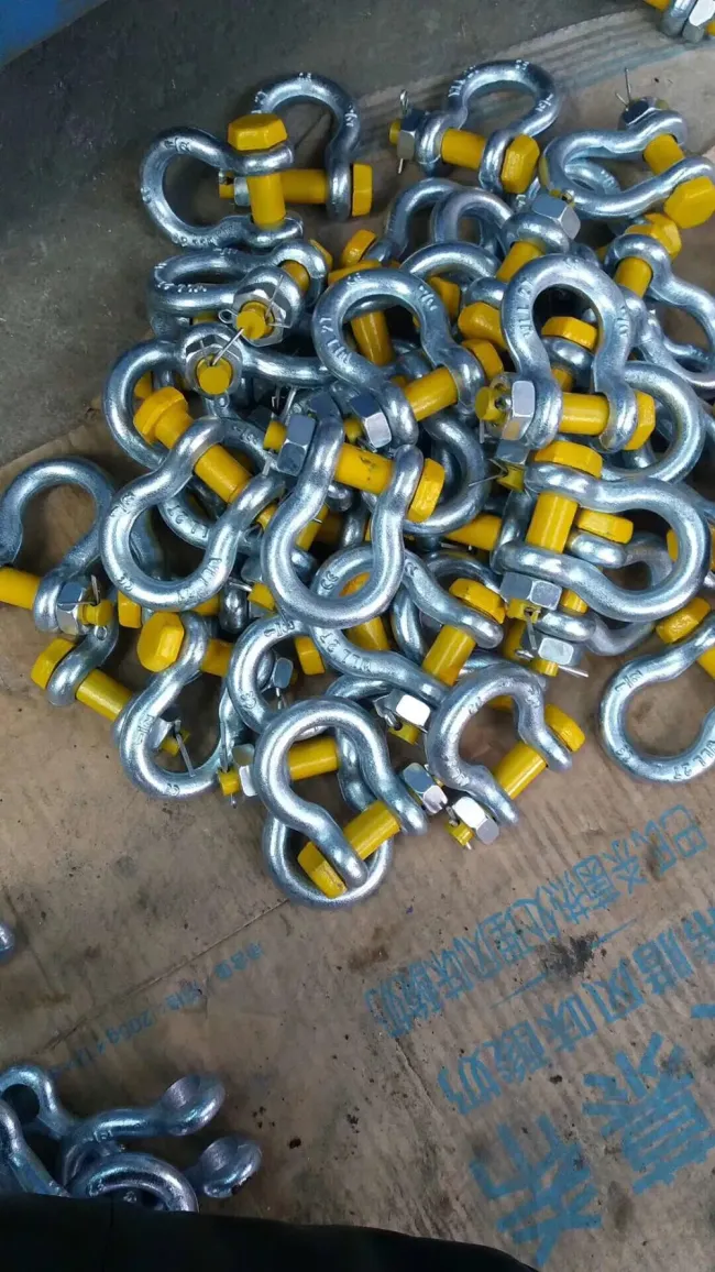Rigging Hardware Us Type Screw Pin Anchor Shackle Bow Shackle G209 Shackle