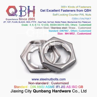 Cina BACCANO di QBH 7967 M4 ai dadi/Pallnut del contatore della serratura di auto di 6 denti M52 del acciaio al carbonio chiudente nero/acciaio inossidabile in vendita