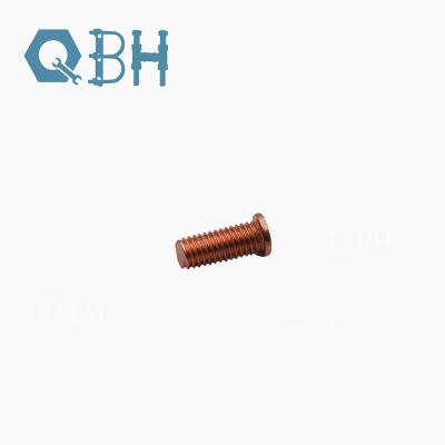 China Copper Plated Welding M3 Stainless Steel Hex Head Bolts Din hex flange bolt for sale