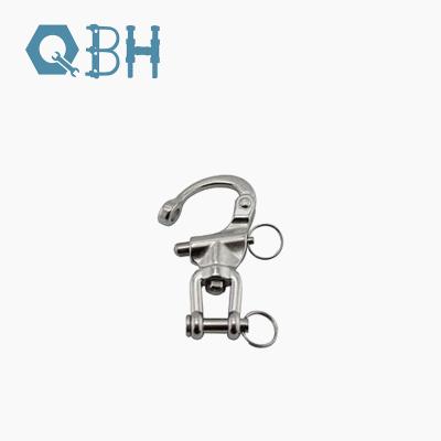 China Spring Swivel Eye Snap Shackles Loop Type Hot Galvanizing for sale