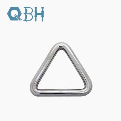 China Round Ring Stainless Steel Wire Eye Strap D Round Ring / Triangle Ring for sale