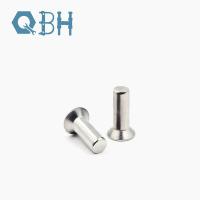 China DIN661 Oval Solid Rivets / Solid Round Head Rivet Cold Forging for sale