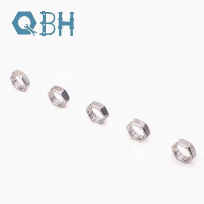 China DIN439 M8 - M52 Staniless Steel SS304 A2-70 SS316 A4-70 Hex Hexagon Thin Half Nut for sale