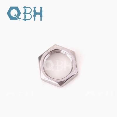 China DIN439 M8 - M52 Staniless Steel SS304 A2-70 SS316 A4-70 Hex Hexagon Thin Half Nut for sale