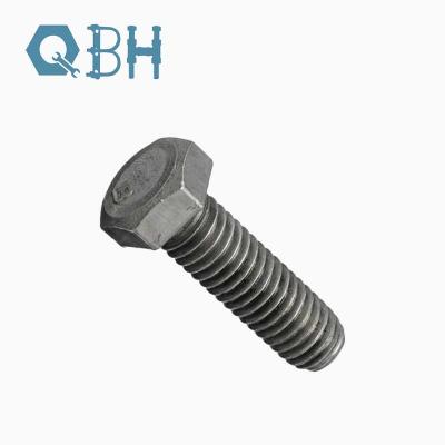 중국 탄소 강철 중형 헥스 볼트 A307b 판매용