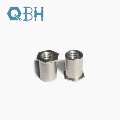 China Thru Hole Hexagon Hex Blind Rivet Nut Self Clinching Drilling Tapping Standoffs for sale