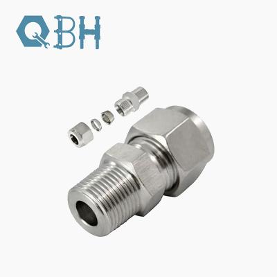 China Brass Nipple Fitting Pipe Connector Screw Pipe Connector for sale