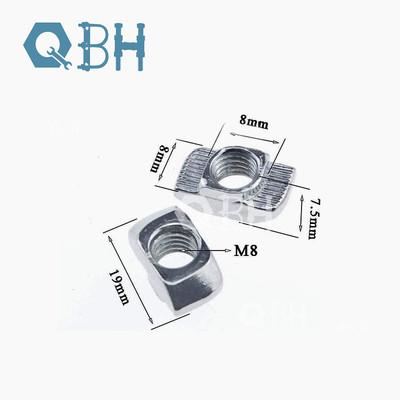 China Standard T Hammer Nut T Slot Nut M6 M8 Product Size for sale