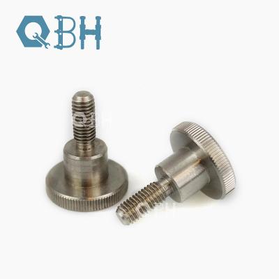 China DIN464 Round Head Knurled Thumb Shoulder Hardware Customized for sale