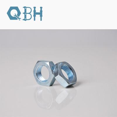 China ISO4166 Hexagon Thin Nuts Hex Jam Nuts for sale