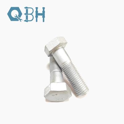 China EN 14399-3 HR Hot-Dip Galvanizing Class 10.9 Hexagon Head Bolt for Preloaded Joints for sale
