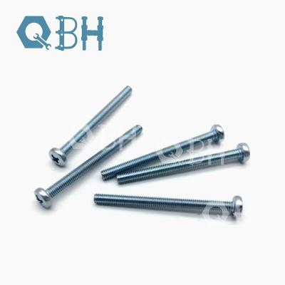 China DIN7985 Cross Pan Head Carbon Steel Machine Screw for sale