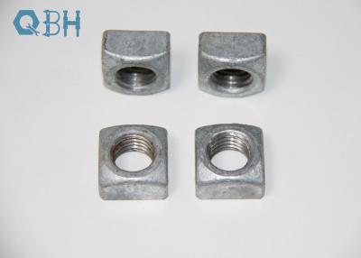 China Power Fittings DIN557 Class6 Cl8 HDG M16 Square Nuts for sale