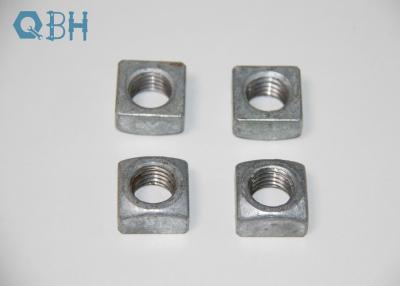 China Power Fittings DIN557 Class6 Cl8 HDG M16 Square Nuts for sale