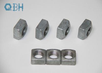 China Power Fittings DIN557 Class6 Cl8 HDG M16 Square Nuts for sale