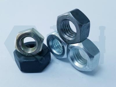 China The high quality DIN934 Carbon steel HEX NUTS CL6/8/10 BLACK/ZINC/HDG/YZP  M3~M90 for sale