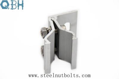Cina Morsetti del tetto del pannello solare di acciaio inossidabile dell'alluminio 6005-T5 dell'OEM 304 in vendita