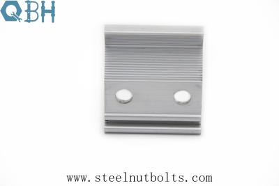 Cina Morsetti del tetto del pannello solare di acciaio inossidabile dell'alluminio 6005-T5 dell'OEM 304 in vendita