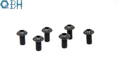China ISO 7380 Hexagon Socket Button Head Screws Steel Class 10.9 Black for sale