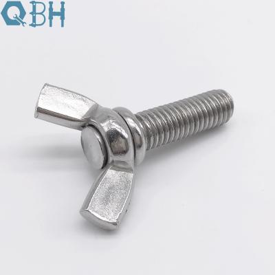 Cina 304 316 BACCANO arrotondato 316 di acciaio inossidabile Wing Screws in vendita