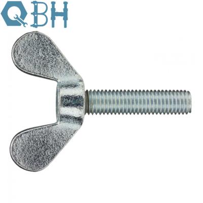 Cina Acciaio al carbonio o BACCANO d'ottone 316 Wing Screws With Rounded Wings in vendita