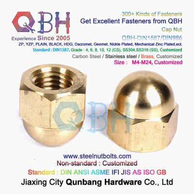 Cina Carbonio di Qbh M4-M24/acciaio inossidabile/controdado al nichel zinco blu giallo d'ottone/lega/del rame pianura del nero del ricambio auto del cappuccio della ghianda in vendita