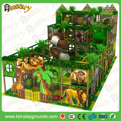 China 100% Safety KFC Kids Residential Indoor Playground Equipment Day Care Centre Indoor Jungle Gym , Indoor Preschool Playgr for sale