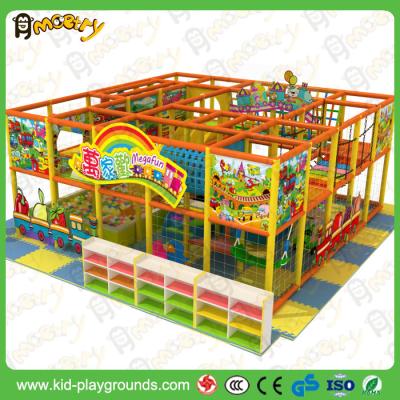 China Educational Attractive Soft Play Kids Indoor Playground Indoor Maze Game with gun shooting game for sale