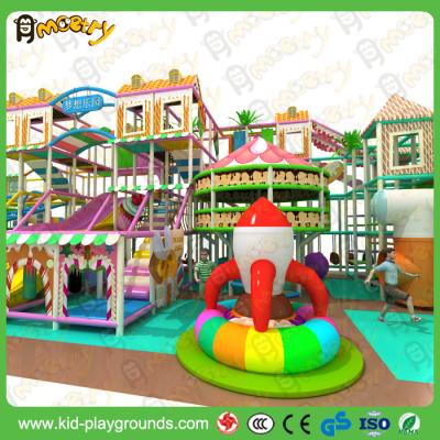China New style drawing of the playground Biggest indoor kids playground houses for sale