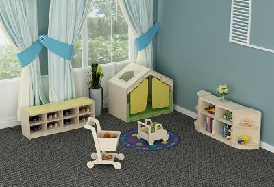 China Classroom Furniture for Kindergarten Wooden Cabinet Preschool Furniture Set Kids School Furniture for sale