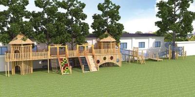China Moetry Treehouse Series Outdoor Children's Playground - Medium Size - Customization Available for sale