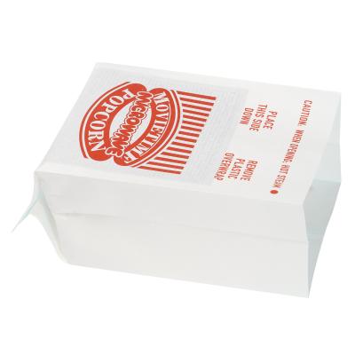 Cina 36G Greaseproof Food Packaging Bags Paper Microwave Popcorn Paper Bag in vendita