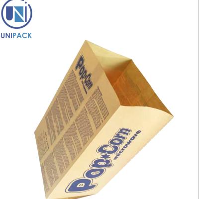 Cina UNIPACK Food Grade Gourmet Microwave Popcorn Packaging Bag in vendita