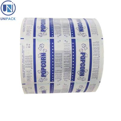 Cina UNIPACK Food Grade Gourmet Microwave Popcorn Packaging Bag Paper Roll in vendita