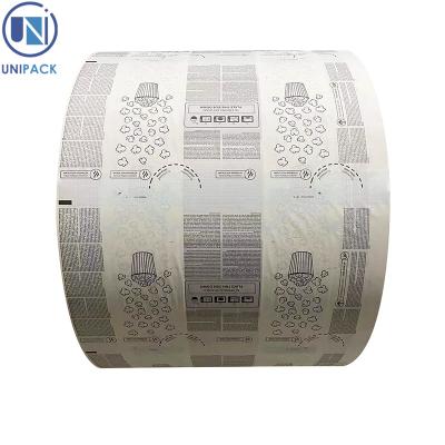Cina UNIPACK Customized Logo Package Bag Gourmet Microwave Popcorn Brown  Paper Roll in vendita