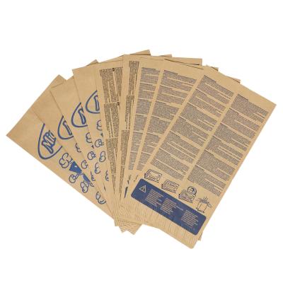 Cina UNIPACK Printed Tissue Wrapping Paper Food Board White Your Own Logo Microwave Popcorn in vendita
