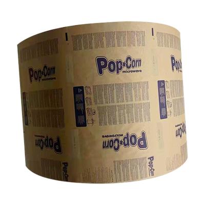 Cina Big Roll Wrapping Paper Printed Packaging Paper Bag With Logo For Microwave Popcorn in vendita