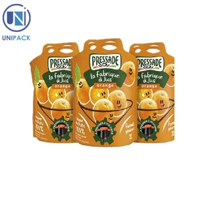 Cina Custom Bag in Box Plastic Aseptic Bag for Fruit Pulp in vendita