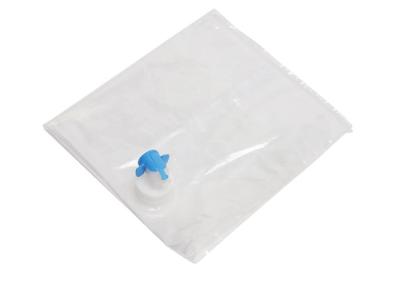 Cina aseptic concentrate juice bag transparent valve bag in box butterfly valve red wine aseptic bib bag packaging in vendita