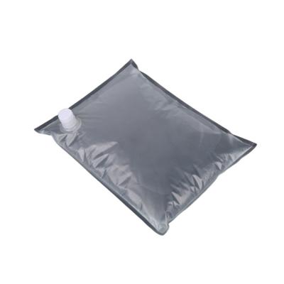 Cina Pressure resistant food grade filling milk juice egg liquid transparent aseptic suction mouth BIB bag in box packaging in vendita