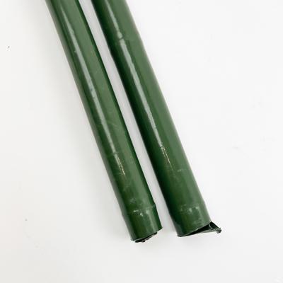 China Plastic Coated Natural Raw Bamboo Poles For Tomatoes Trees Plant Stakes Supports for sale