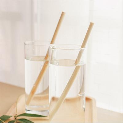 Cina Le paglie di bambù organiche concimabili hanno personalizzato Logo Travel Juice Cocktail Use in vendita