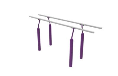 China outdoor fitness equipment  parallel bars for sale