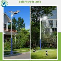 Quality Energy Efficiency Solar Powered LED Street Lights For Roads Highways for sale