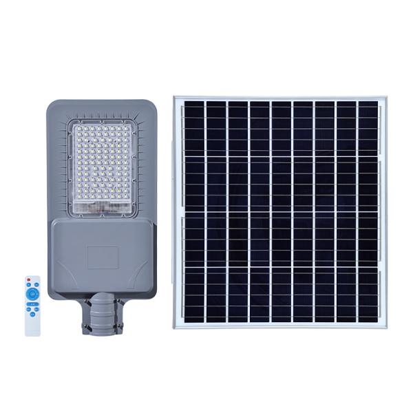 Quality Automatic Solar Smart Street Light IP65 Waterproof High Lumen Remote Control for sale