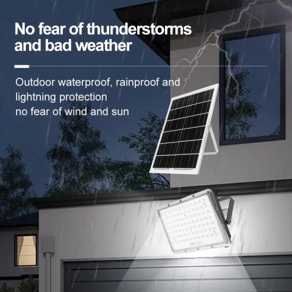 Quality Low Carbon Solar LED Floodlight Light Control For Park Construction Site for sale