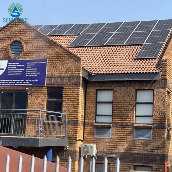 Quality Short Solar PV Mounting Rail Solar Kits Aluminium Metal Structure Pitched for sale