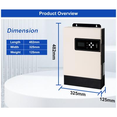 China 5kW Off Grid Hybrid Solar Energy System Home with 22%+ Conversion Auto Switch for sale