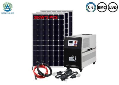 China 3KW Portable Solar Power System 220V/50Hz With Lithium Battery for sale